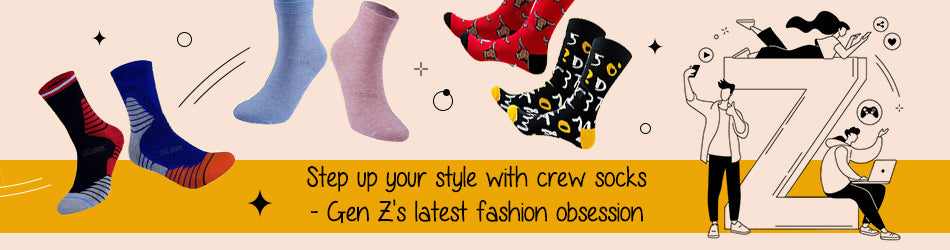Crew Socks: The New Trend Among Gen Z | Citrusox