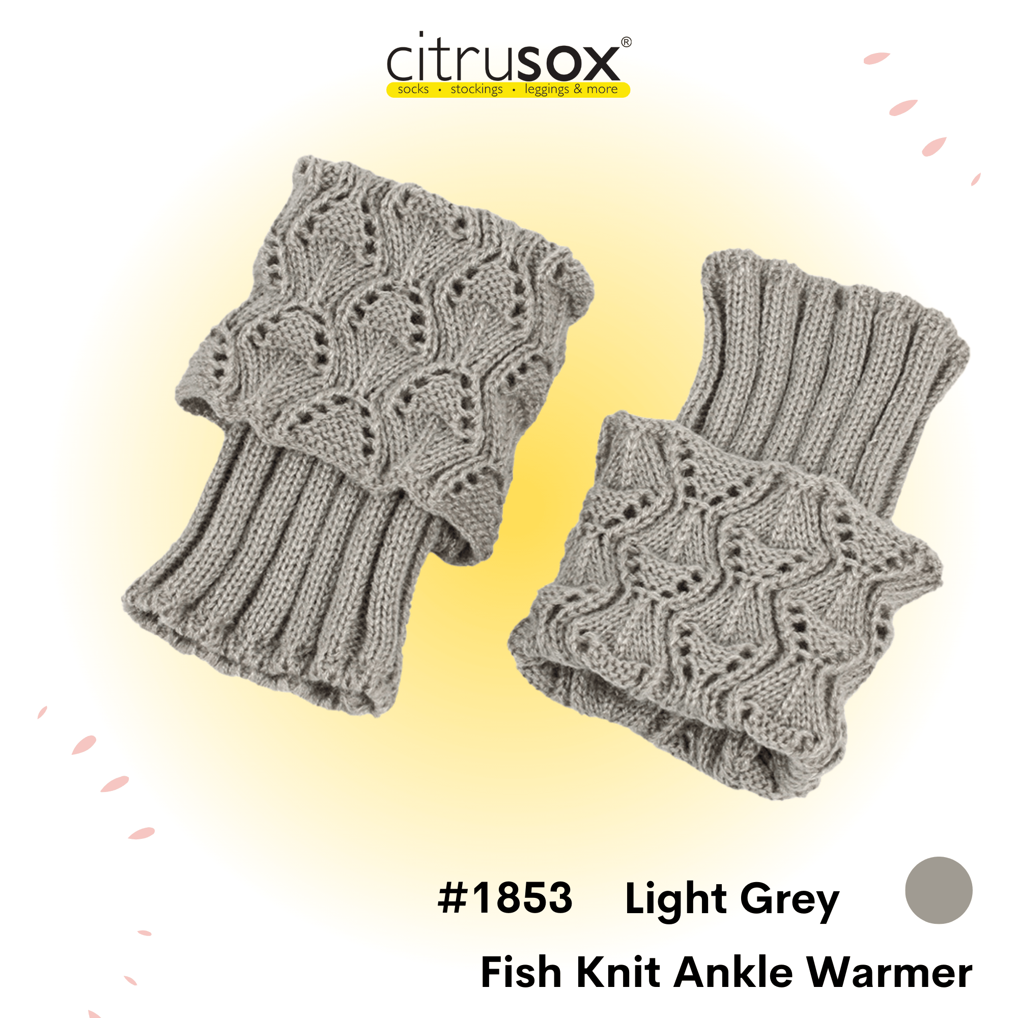 Fish Knit Ankle Warmer Boot Cuffs – Citrusox