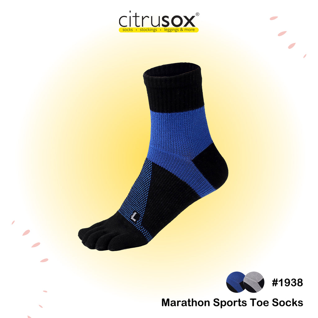 Wrap Patch Marathon Sports Toe Socks – Citrusox