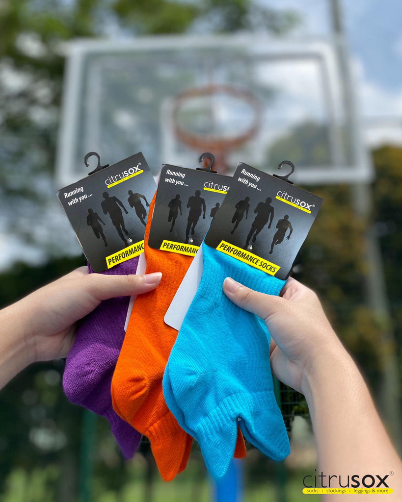 Basketball Heel Tab Socks – Citrusox