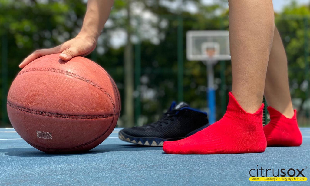 Basketball Heel Tab Socks – Citrusox