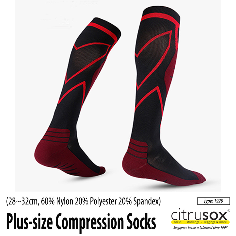 Shin Guard Plus Size Knee Socks – Citrusox