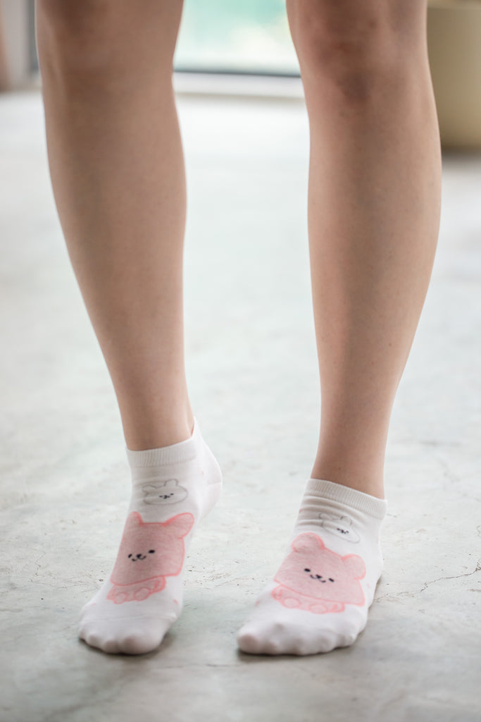 Cute Cartoon Ankle Socks [2 Pairs] – Citrusox