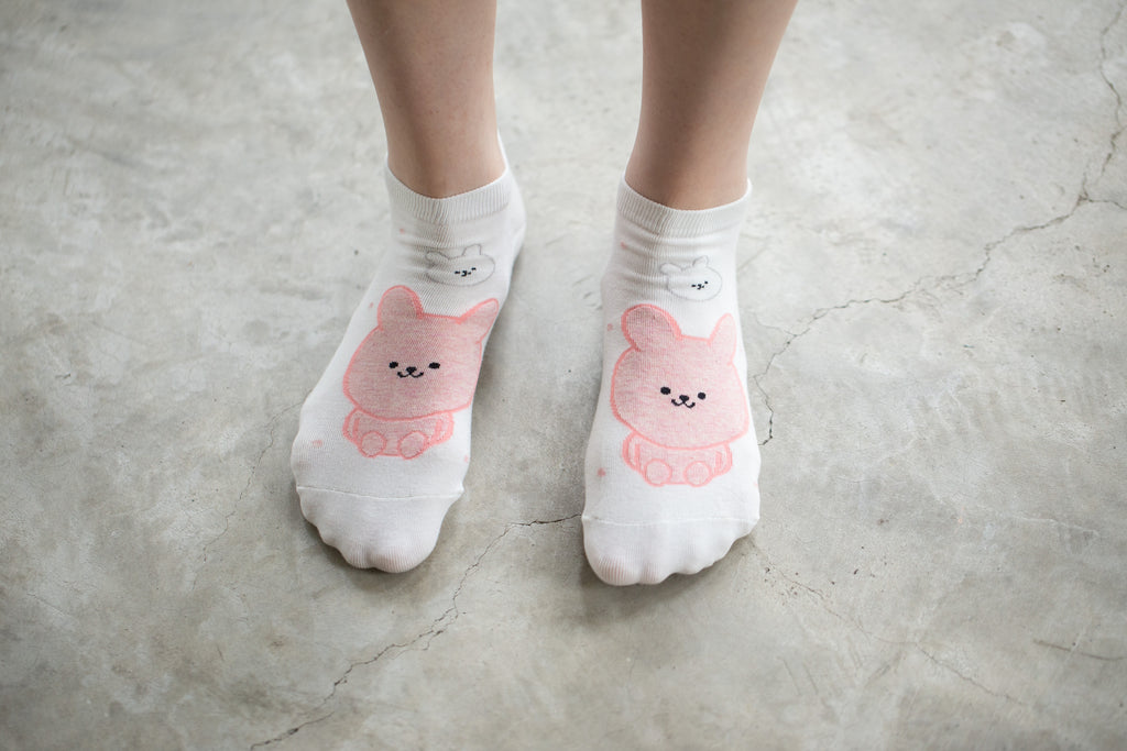 Cute Cartoon Ankle Socks [2 Pairs] – Citrusox