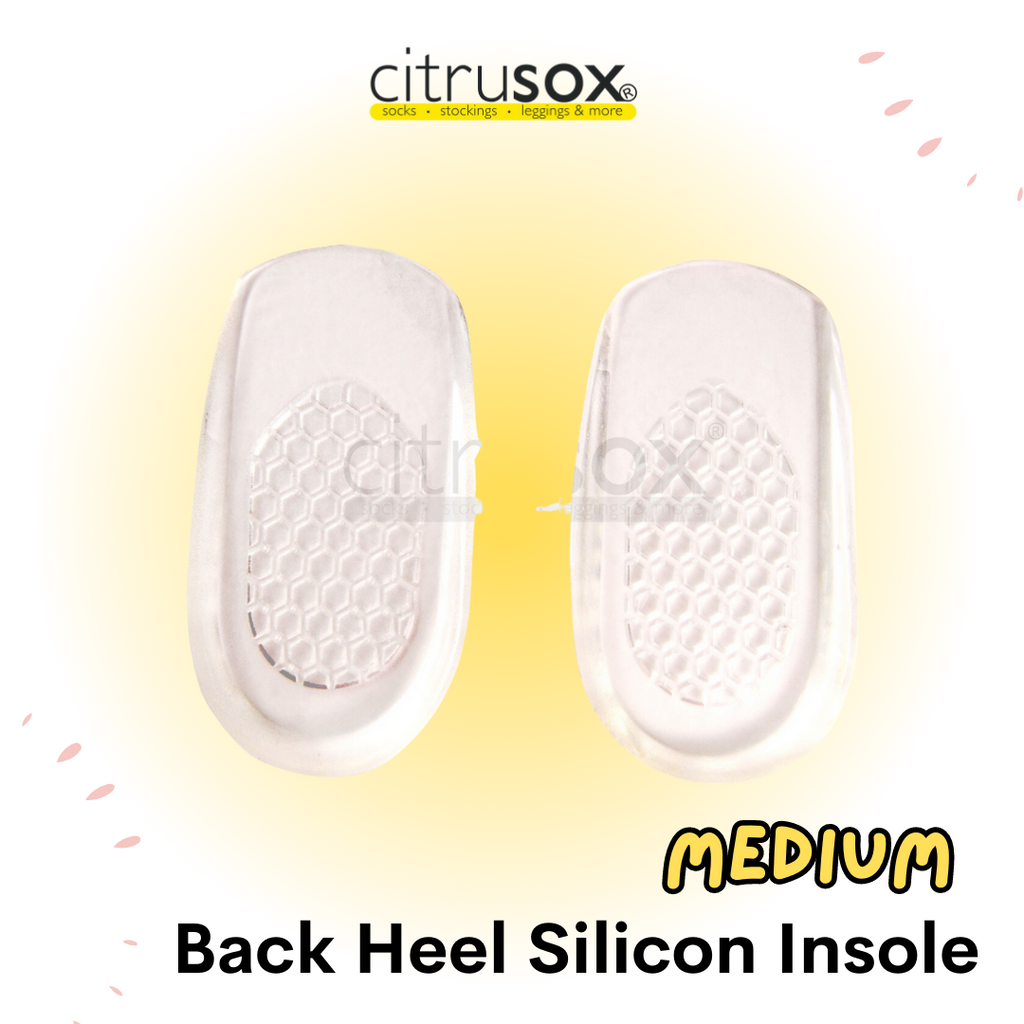 Back Heel Silicon Insole – Citrusox