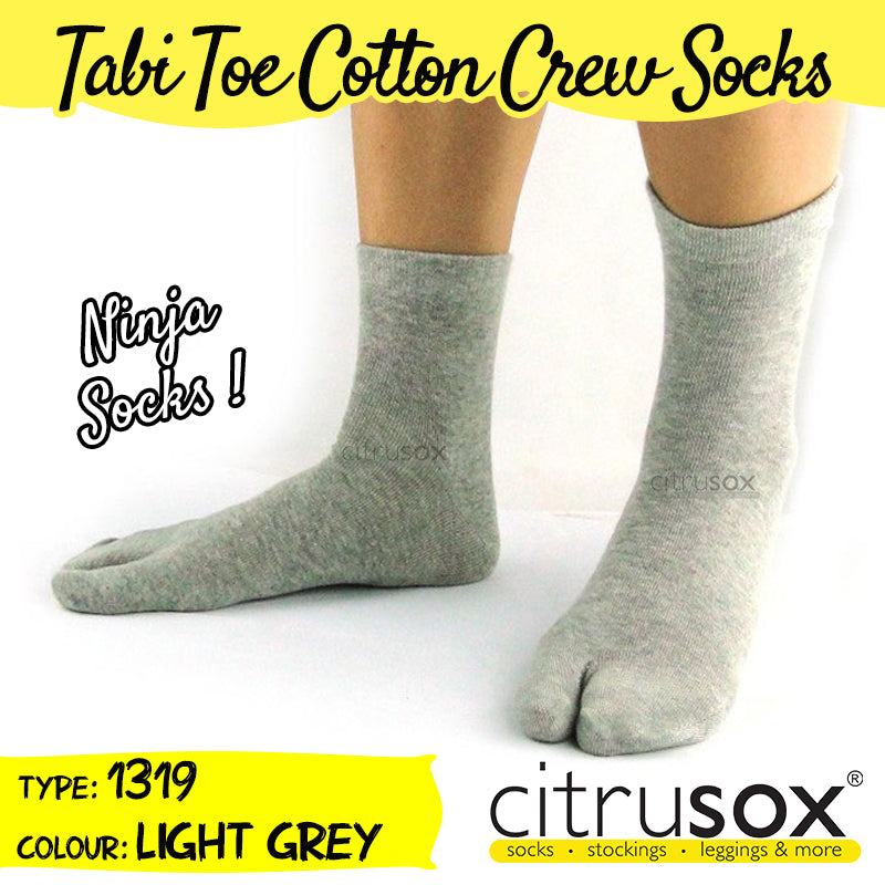 2-Toe Ninja Basic Crew Socks – Citrusox
