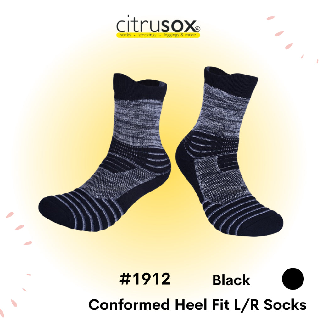 Conformed Heel Fit Left-Right Socks – Citrusox