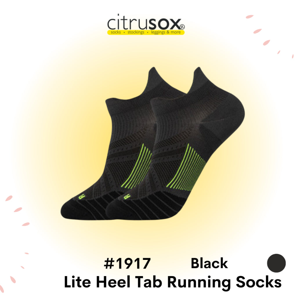 Heel Tab Running Performance Socks – Citrusox
