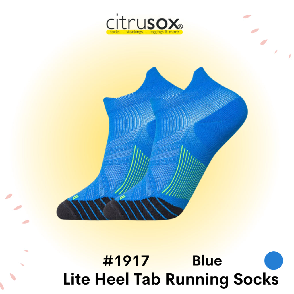 Heel Tab Running Performance Socks – Citrusox