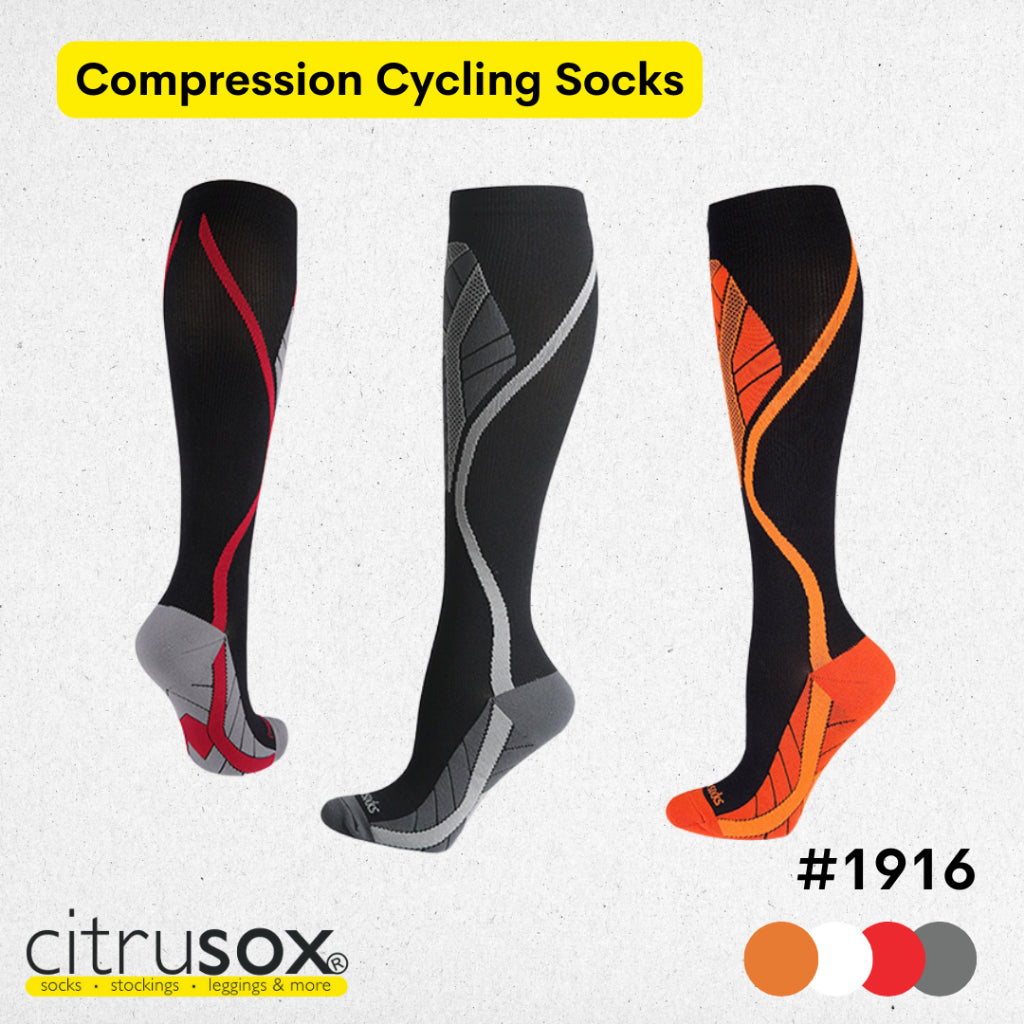 Graduated Compression Cycling Socks – Citrusox