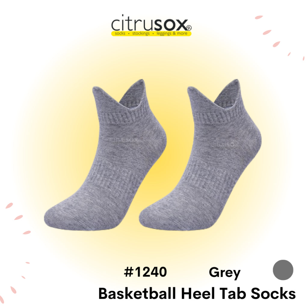 Basketball Heel Tab Socks – Citrusox