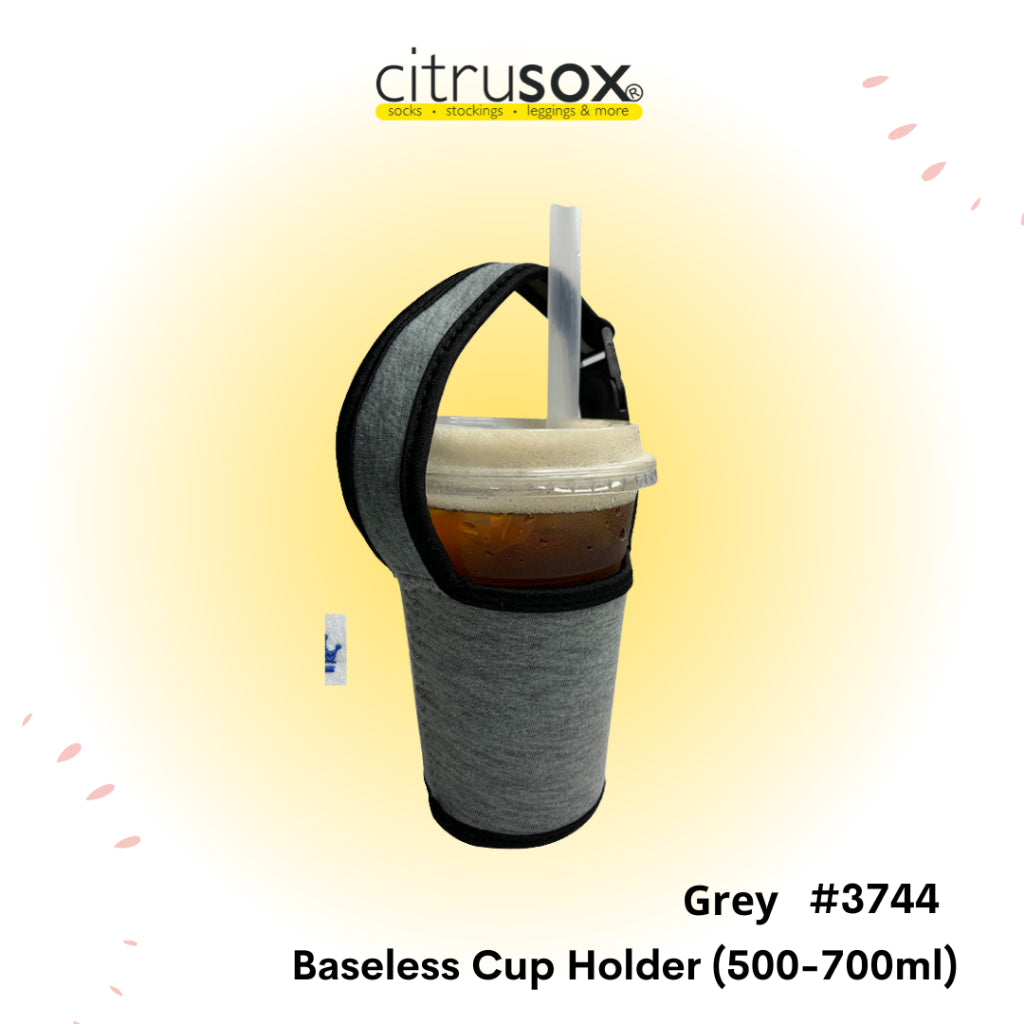 Personalised Baseless Reusable Cup Sleeve Holder – Citrusox