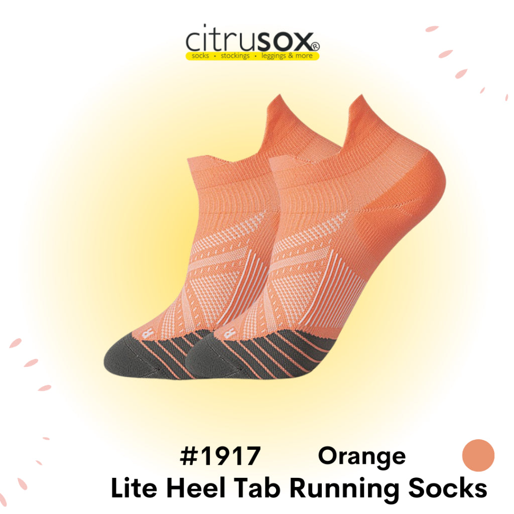 Heel Tab Running Performance Socks – Citrusox