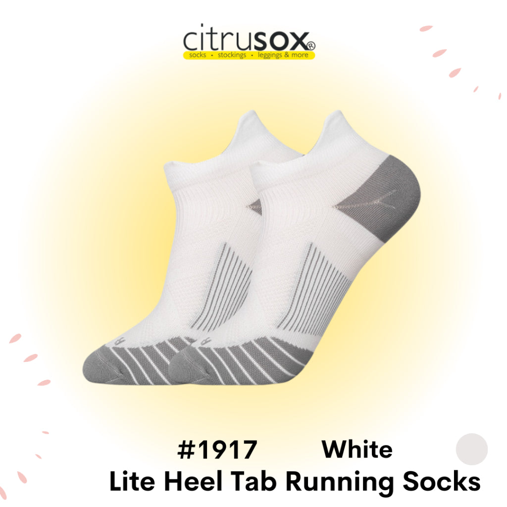 Heel Tab Running Performance Socks – Citrusox
