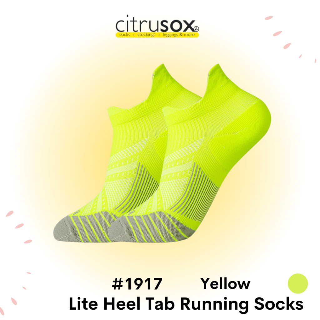 Heel Tab Running Performance Socks – Citrusox